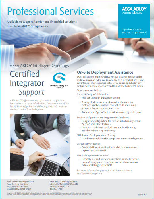 EAC Professional Services | ASSA ABLOY DSS