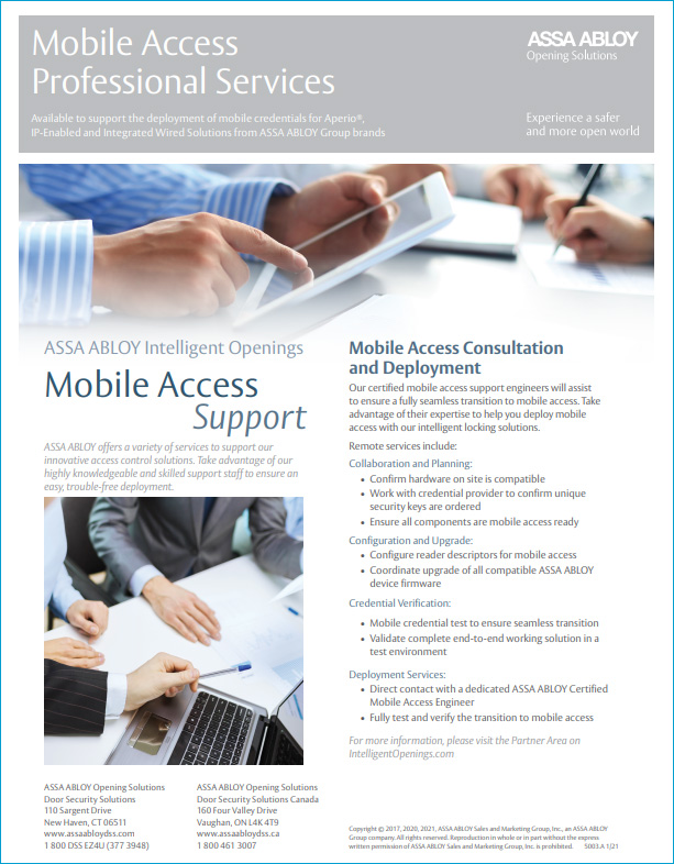 EAC Professional Services | ASSA ABLOY DSS