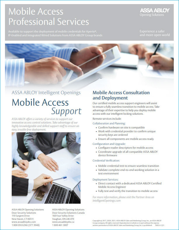 EAC Professional Services | ASSA ABLOY DSS