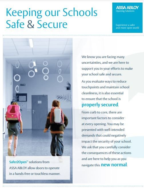Keeping our Schools Safe & Secure | ASSA ABLOY DSS