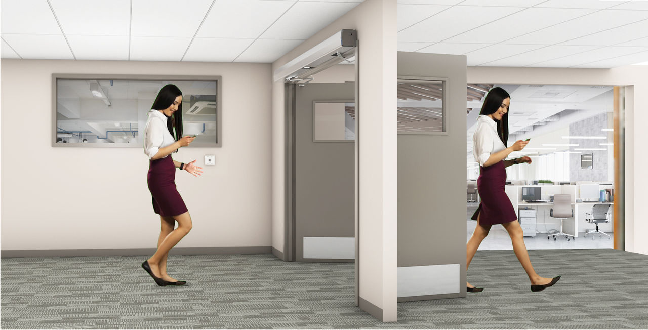Touchless Automatic & Hands-Free Door Hardware Solutions | ASSA ABLOY DSS