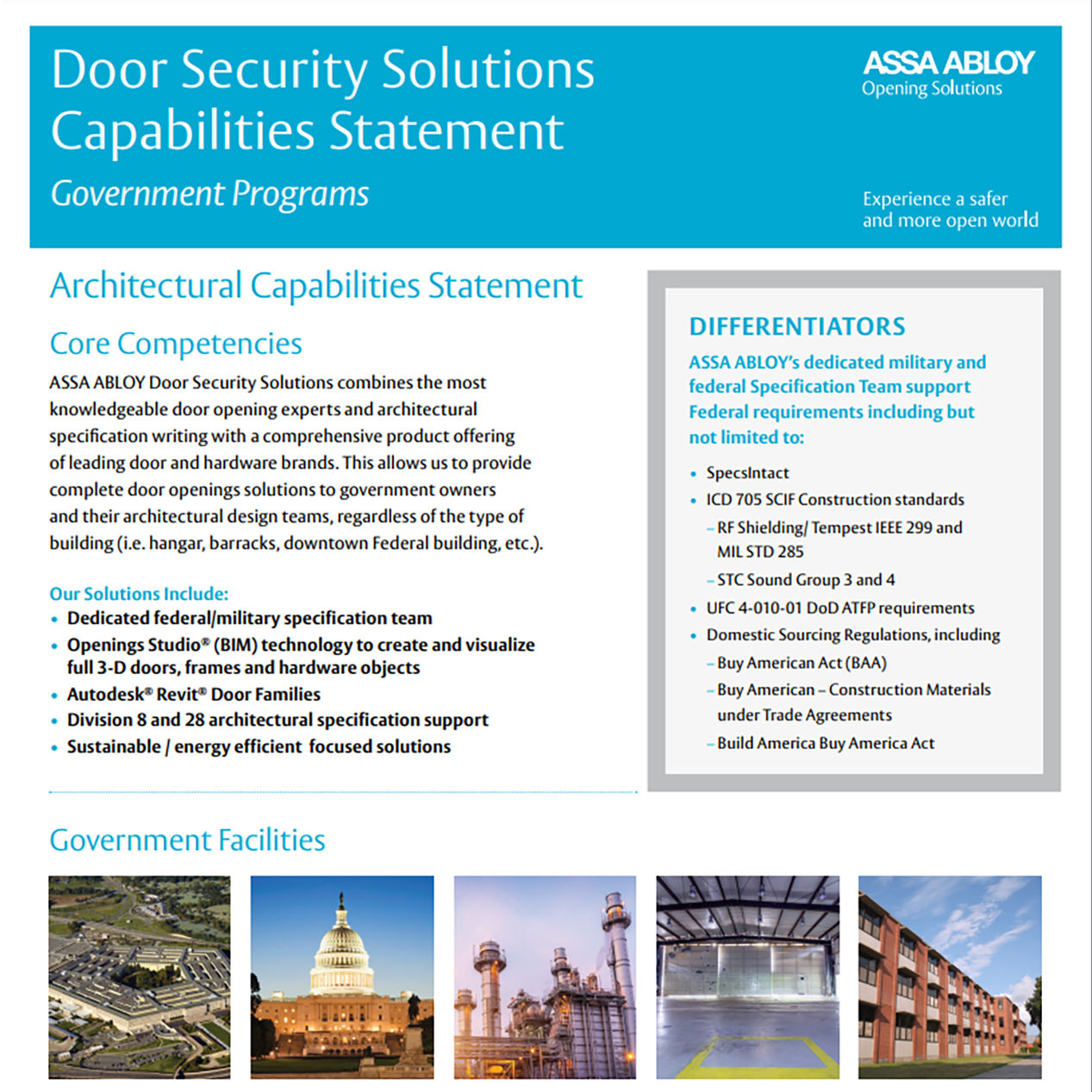 Military & Government Door Hardware & Security Solutions | ASSA ABLOY DSS