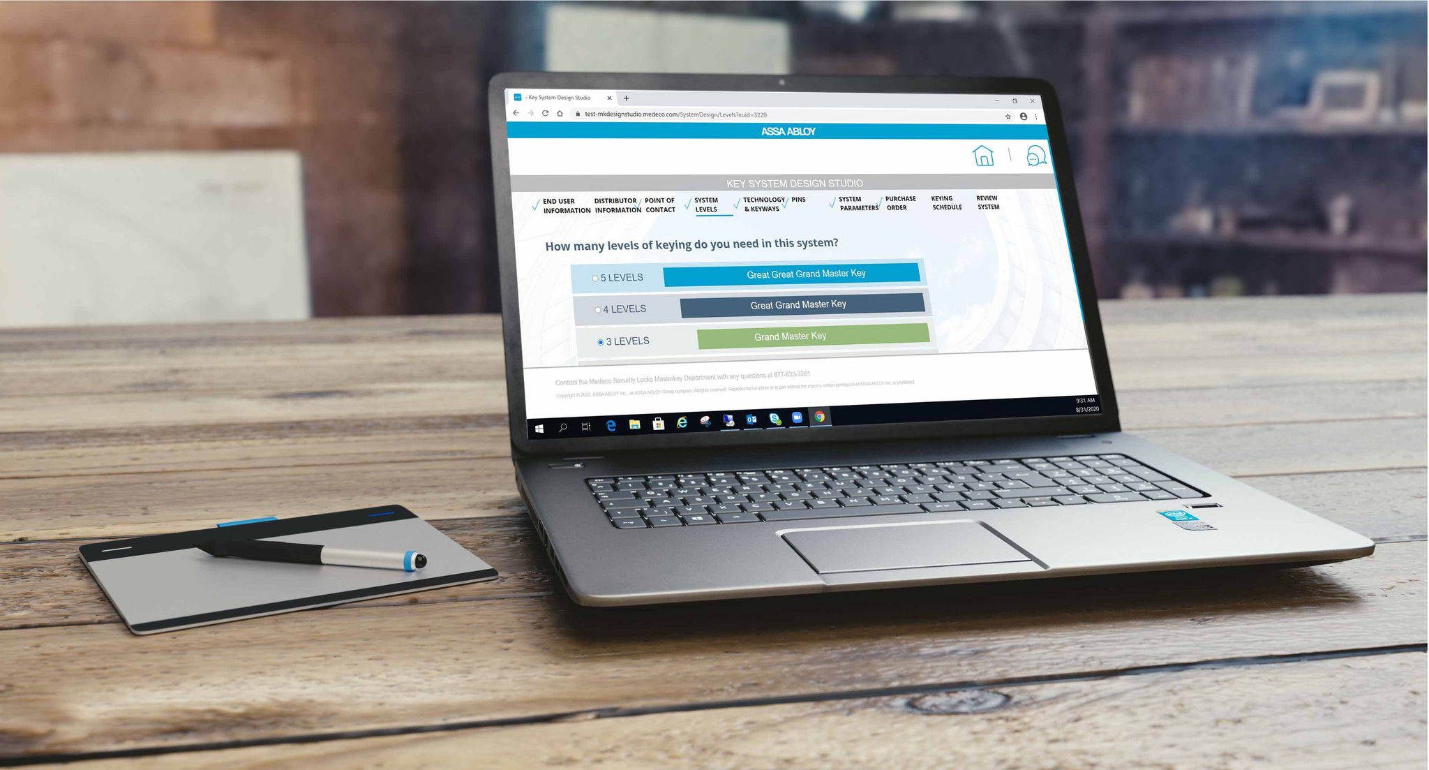 Key System Design Studio | ASSA ABLOY DSS